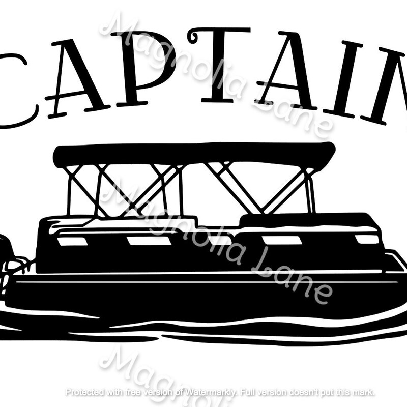 Boat Captain Svg - Etsy