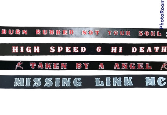 Custom Leather Name Belt - Etsy