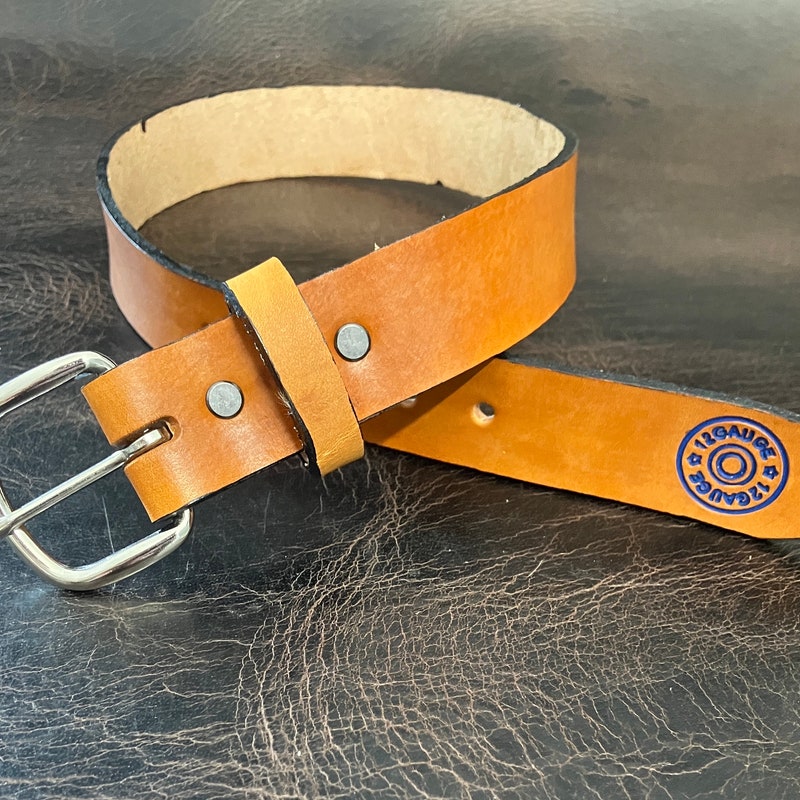 Leather Tiger Belt - Etsy