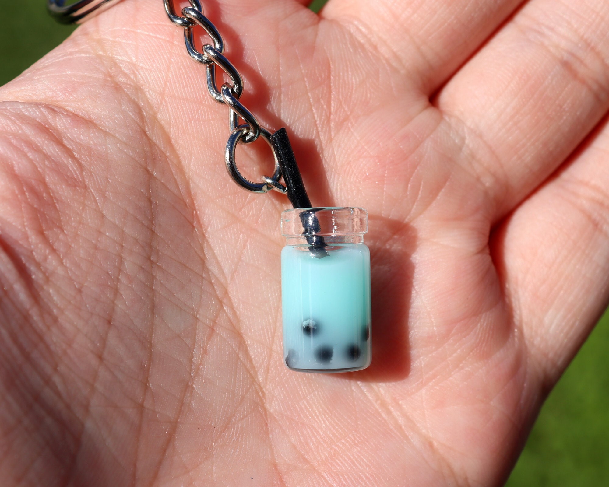 Bubble Tea Keychains Bubble Tea Stitch/progress Keeper Boba | Etsy