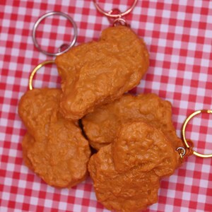 Realistic Chicken Nugget Keychain, Mcdonalds Chicken Nugget, Fake Food ...