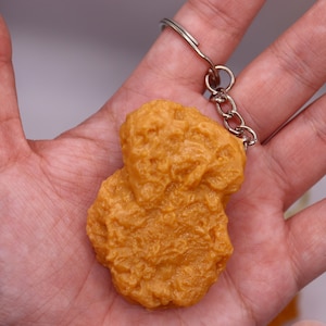 Realistic Chicken Nugget Keychain, Mcdonalds Chicken Nugget, Fake Food ...