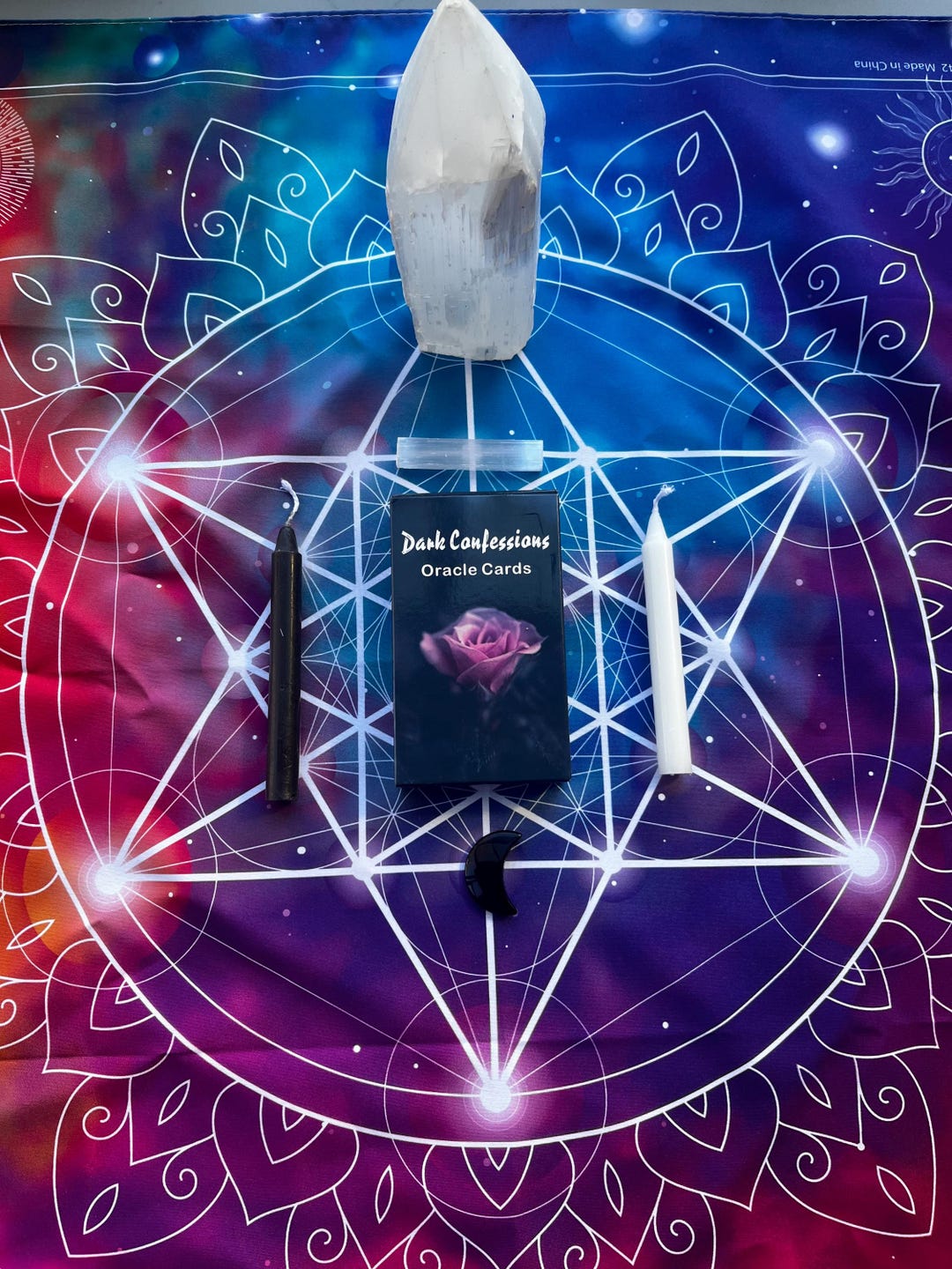 Karmic Partner and Twin Flame Communication Kit Dark Confessions Oracle ...