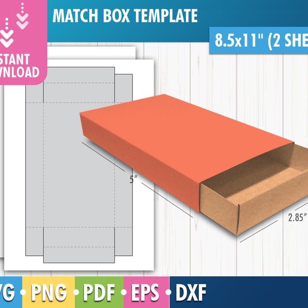 Hat Box Template - Etsy