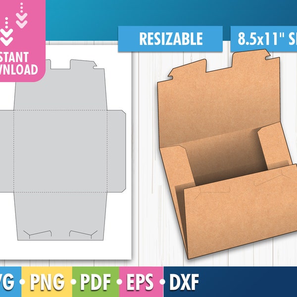 Folder Pocket Template - Etsy