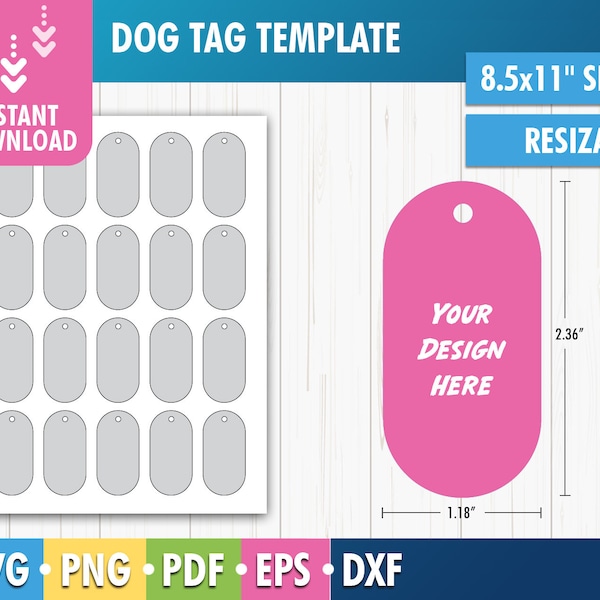 Dog Template - Etsy