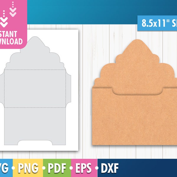 Envelope Svg File - Etsy