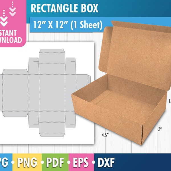 Rectangle Template - Etsy