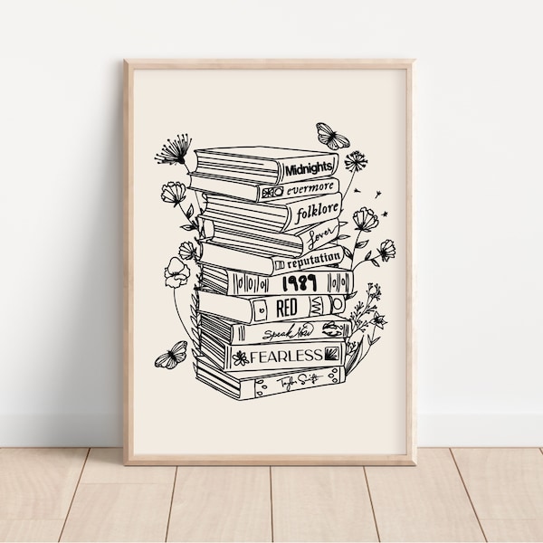 Bookish Wall Art - Etsy