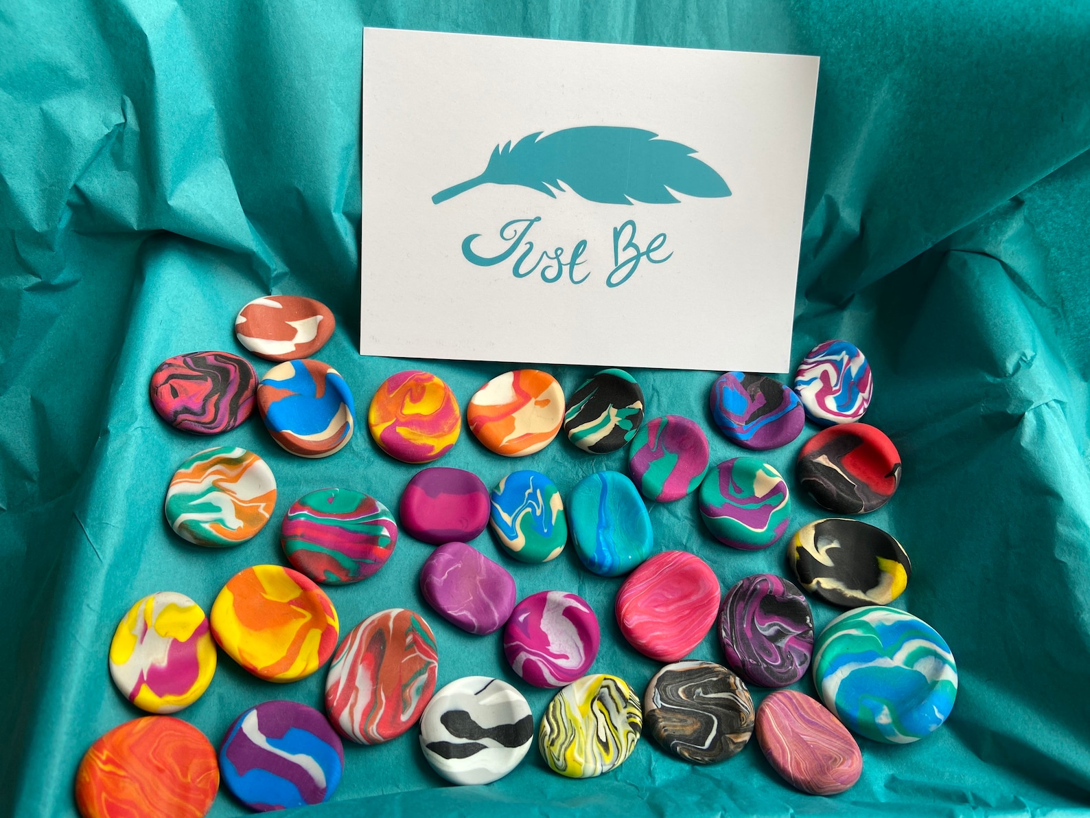 Mindful Sensory/worry Stones Multipack for Groups With Breathing ...