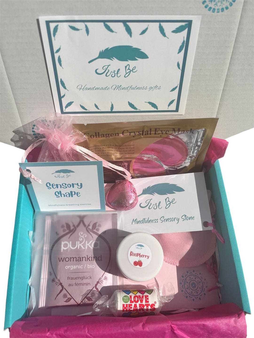 Mindful Menopause Gift Set: Sensory Stone, Raspberry Dough, Pukka Tea ...