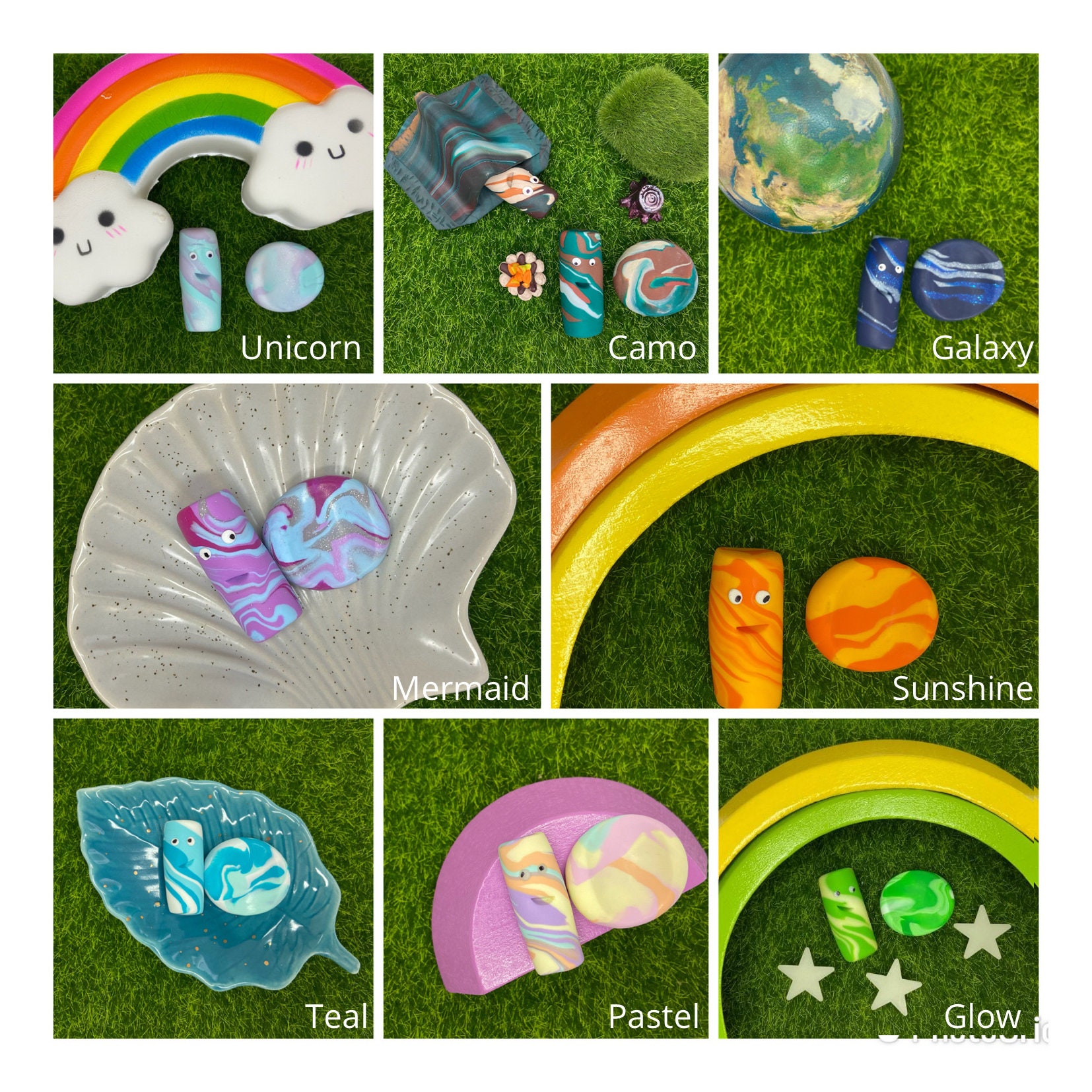 Mindfulness Positivity Pets Worry Stones worry Monsters - Etsy