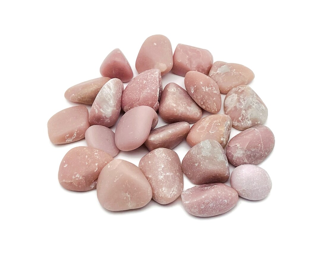 Pink Opal Tumbled Stone – Pink Opal Crystal – Natural Pink Opal ...
