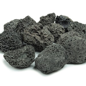 Raw Lava Volcanic Stone - Natural Lava Stone Crystal Gemstone ...