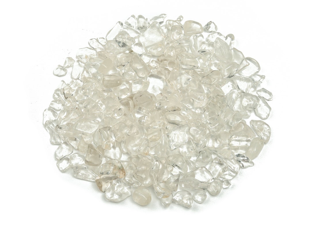 Clear Quartz Chips –clear Quartz Bulk Gemstone – Home Decor - 7-12mm ...