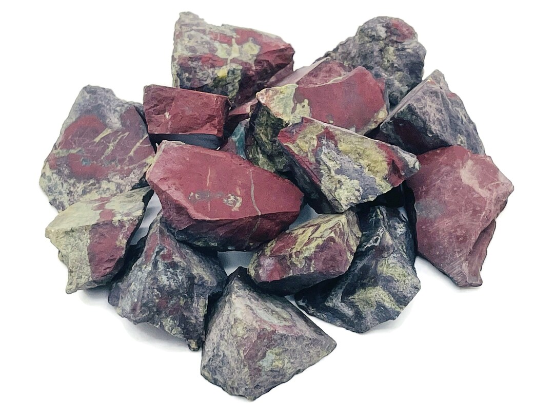 Dragon Blood Jasper Raw Stone - Rough Dragon Blood - Natural Raw ...