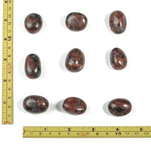 Red Larvikite Tumbled Stone - Healing Gemstone - Larvikite Tumble Stone ...