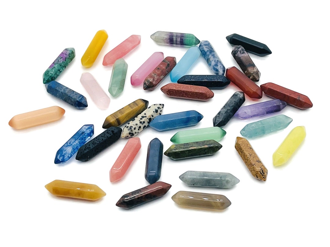 Terminated Crystal Point – Crystal Point Beads – Double Terminated ...