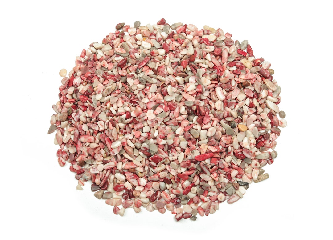 Cinnabar Chips – Gemstone Chips – Crystal Semi Tumbled Chips - Bulk ...