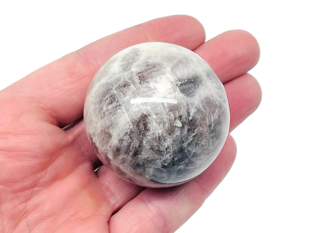 Moonstone Sphere Stone A++ – Crystal Ball - Healing Crystal Stones ...