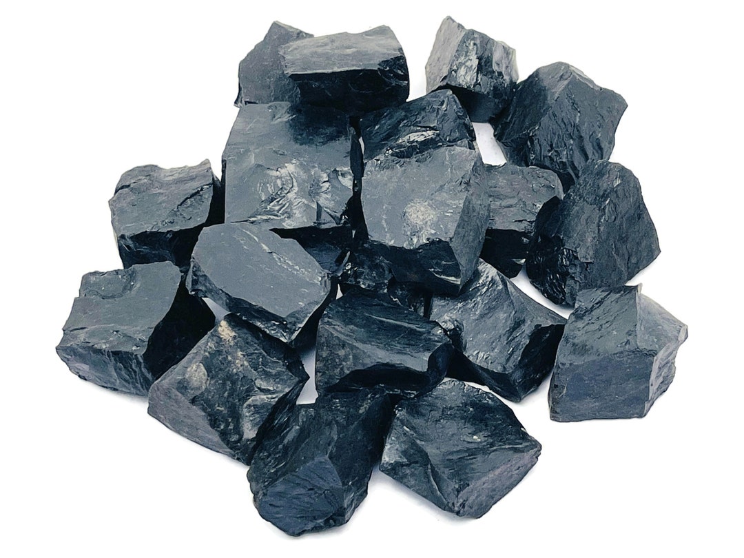 Jet Stone Raw – Rough Jet Stone - Good Luck - Crystal Healing - Crystal ...