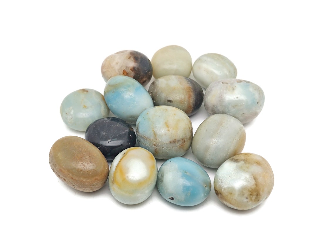 Caribbean Calcite Tumbled Stone – Caribbean Calcite Crystal ...
