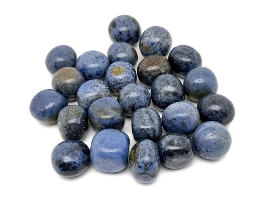 Dumortierite Tumbled Stone – Dumortierite Gemstone - Healing Stone ...