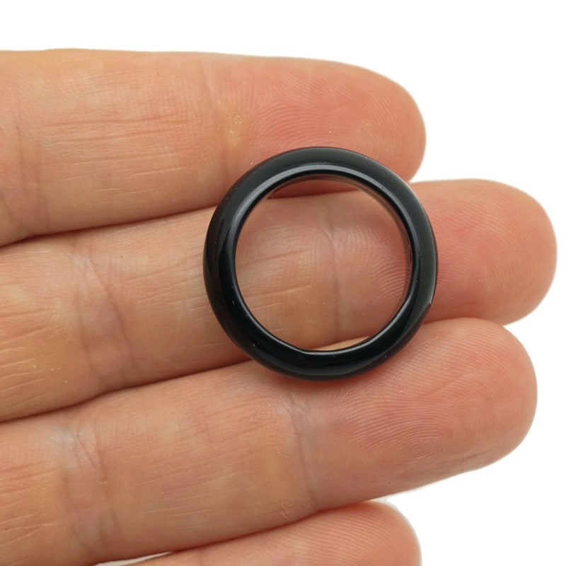 Obsidian Mens Ring - Etsy