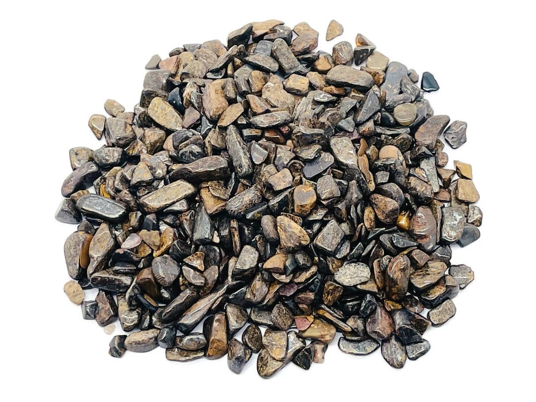 Bronzite Chips – Gemstone Chips – Crystal Semi Tumbled Chips - Bulk ...