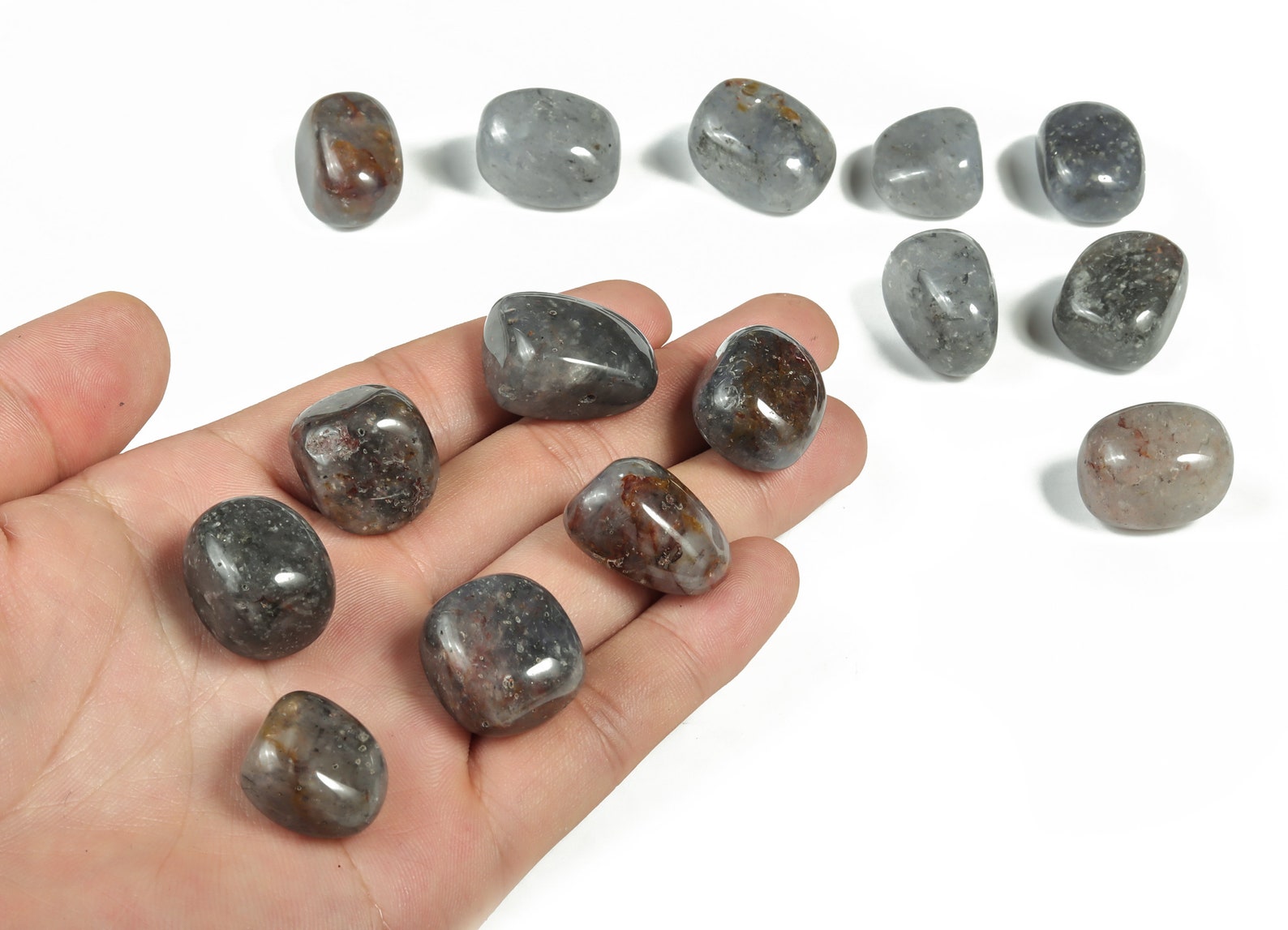 Cloudy Quartz Tumble Stone Healing Gemstone Natural Cloudy - Etsy