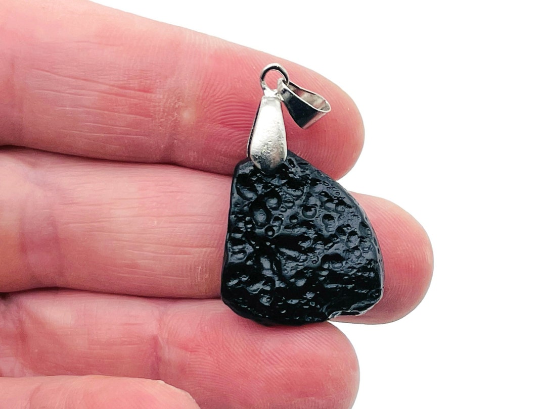 Tektite Pendant - Tibetan Tektike Meteorite - Tektite Chunk - Gifts ...