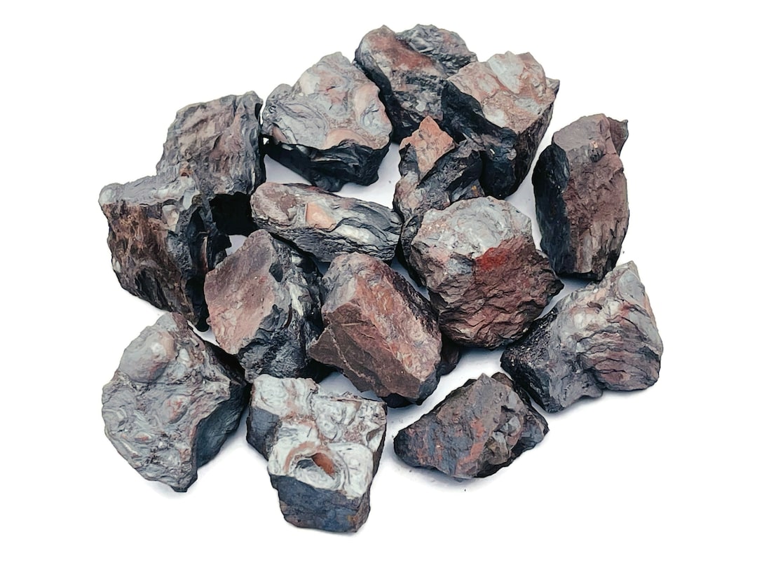 Hematite Stone Raw – Rough Hematite Stone - Natural Stone - Chunk ...