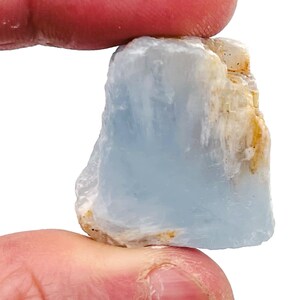 Blue Barite Stone Raw – Rough Blue Barite Stone - Crystal Healing ...