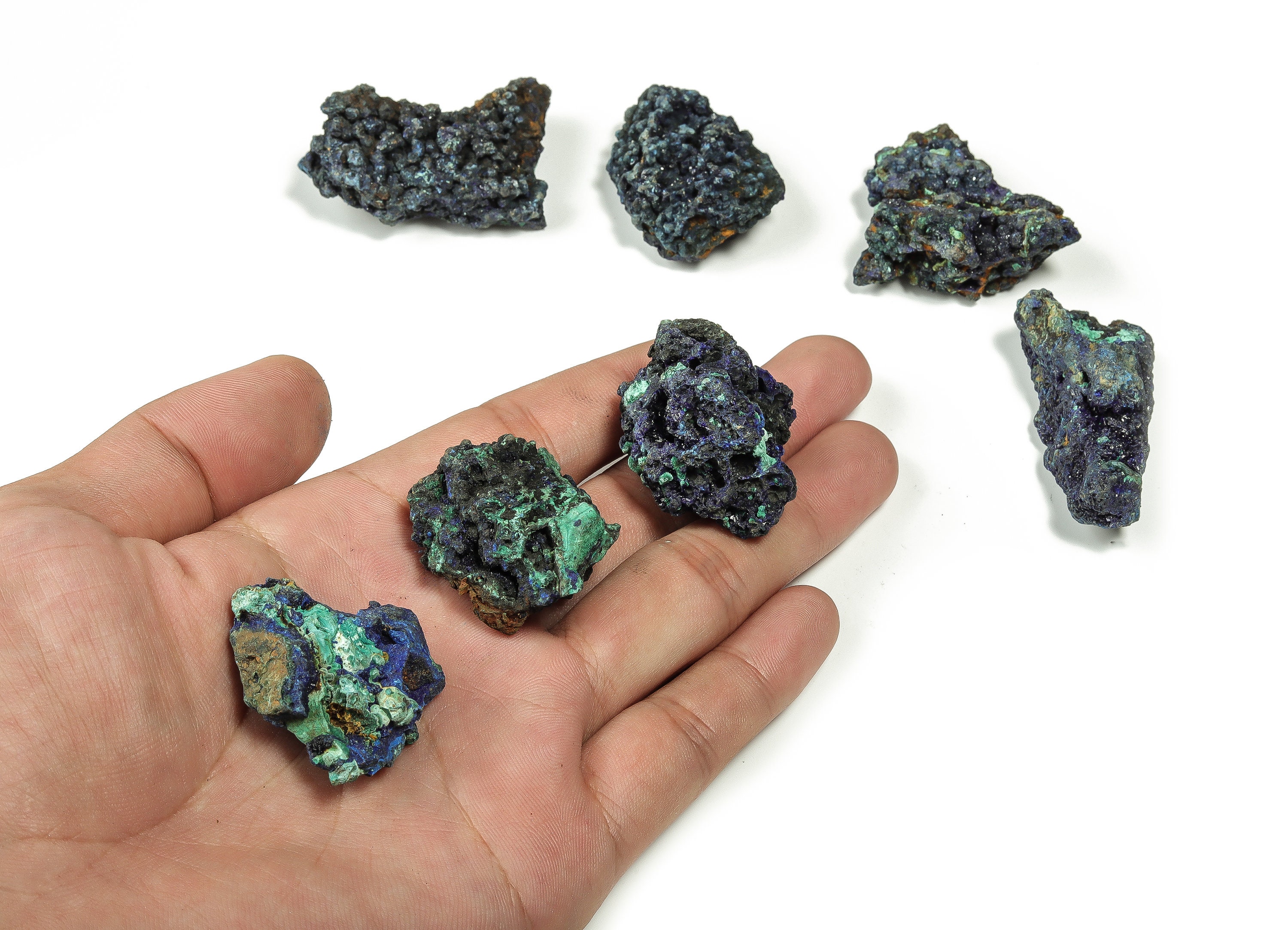 Azurite Raw Stone Natural Rough Azurite Gemstone Rough - Etsy