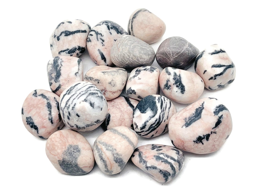 Pink Zebra Calcite Stone - Crystal Pink Zebra Calcite – Healing ...