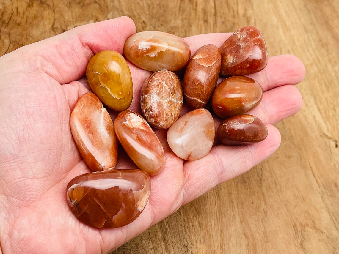 Golden Jade Tumbled Stone Golden Jade Gemstone Loose - Etsy