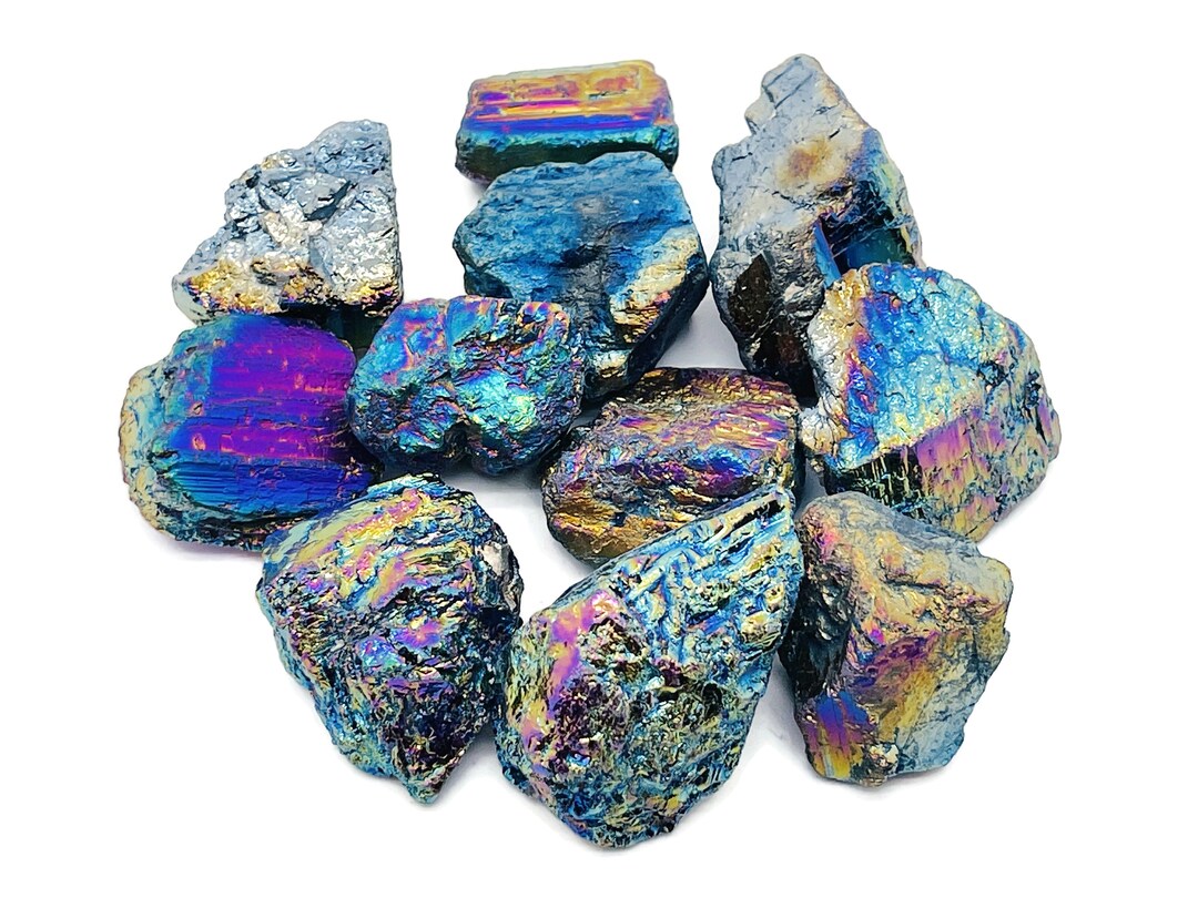 Titanium Tourmaline Raw Stone - Rough Rainbow Tourmaline Chunk ...