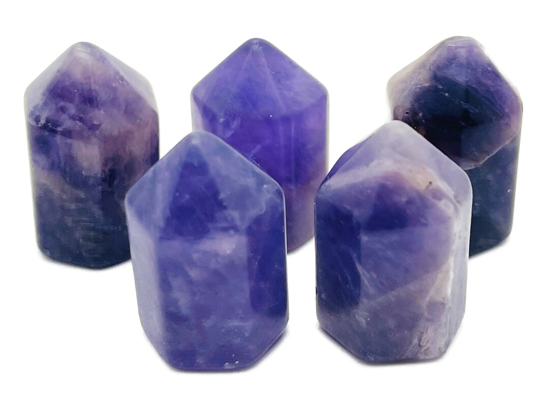 Amethyst Obelisk Tower – Gemstone Tower – Tower Crystal – Hand Carved ...