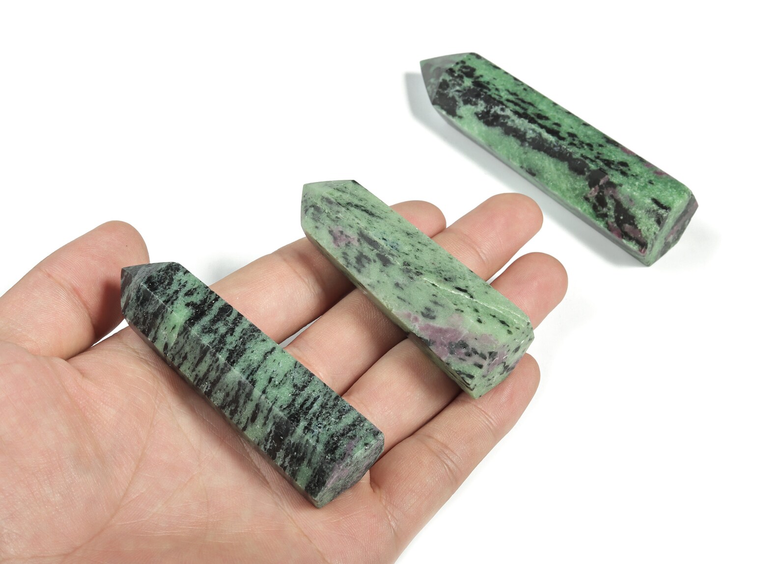 Ruby Zoisite Obelisk Tower Stone - Obelisk Tower Crystal Stone ...