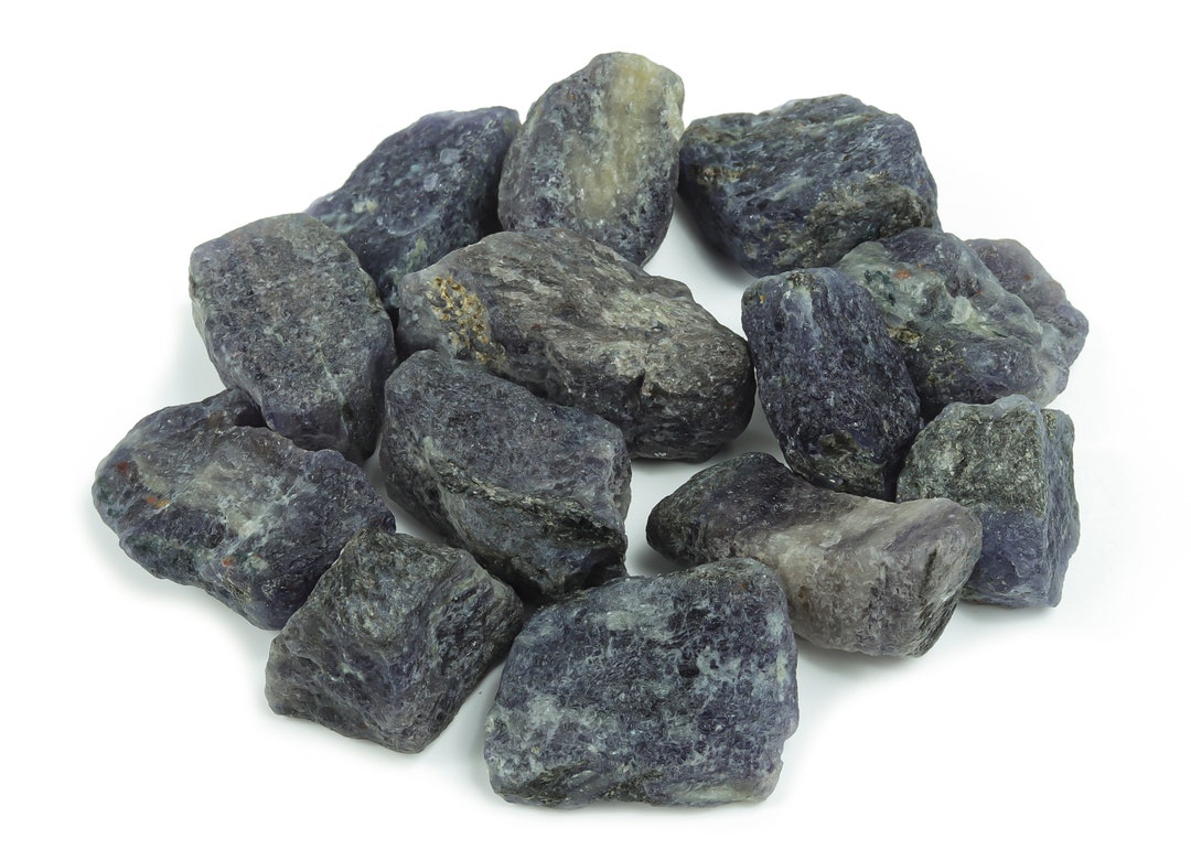 Raw Iolite Stone – Rough Crystal Stone - Gemstone - Crystal – Home ...