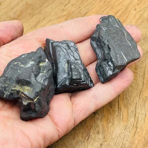 Jet Stone Raw – Large Rough Jet Stone - Good Luck - Crystal Healing ...