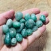 Green Strawberry Quartz Tumbled Stone - Green Crystals - Healing ...