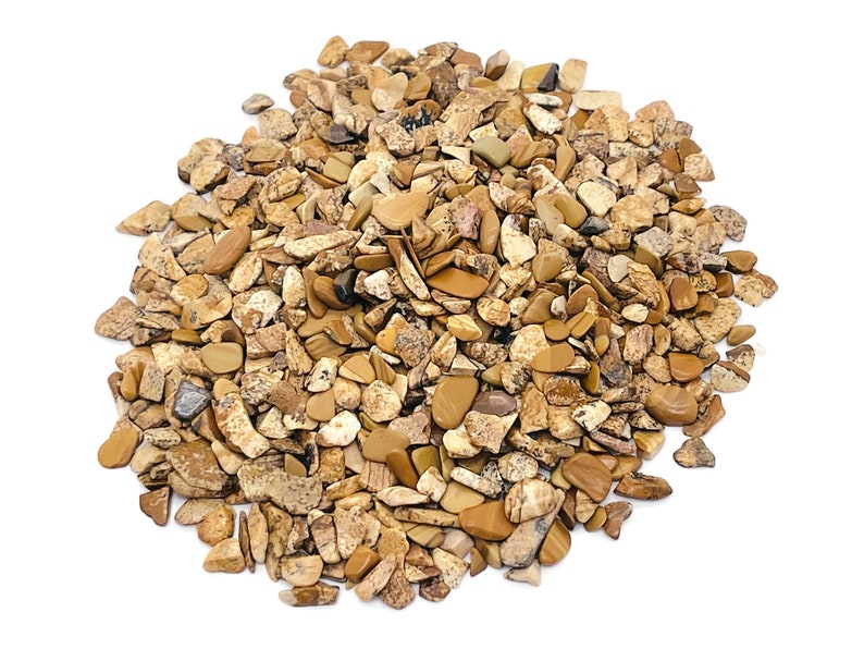 Picture Jasper Chips Gemstone Chips Crystal Semi Tumbled - Etsy