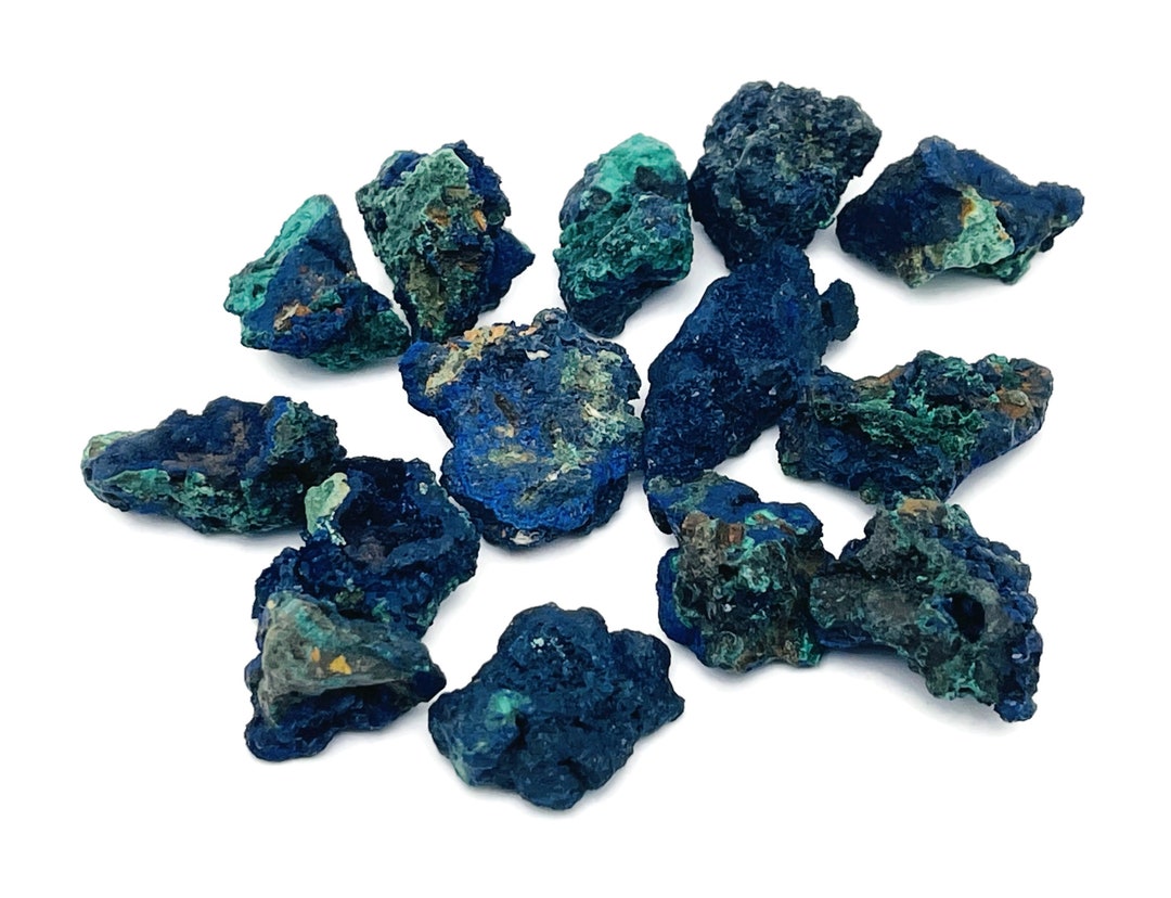 Azurite Raw Stone – Natural Rough Azurite Gemstone – Rough Azurite ...