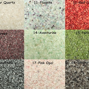 Crystal Chips – Gemstone Chips – Crystal Semi Tumbled Chips - Bulk ...