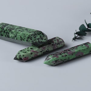 Ruby Zoisite Obelisk Tower Stone - Obelisk Tower Crystal Stone ...