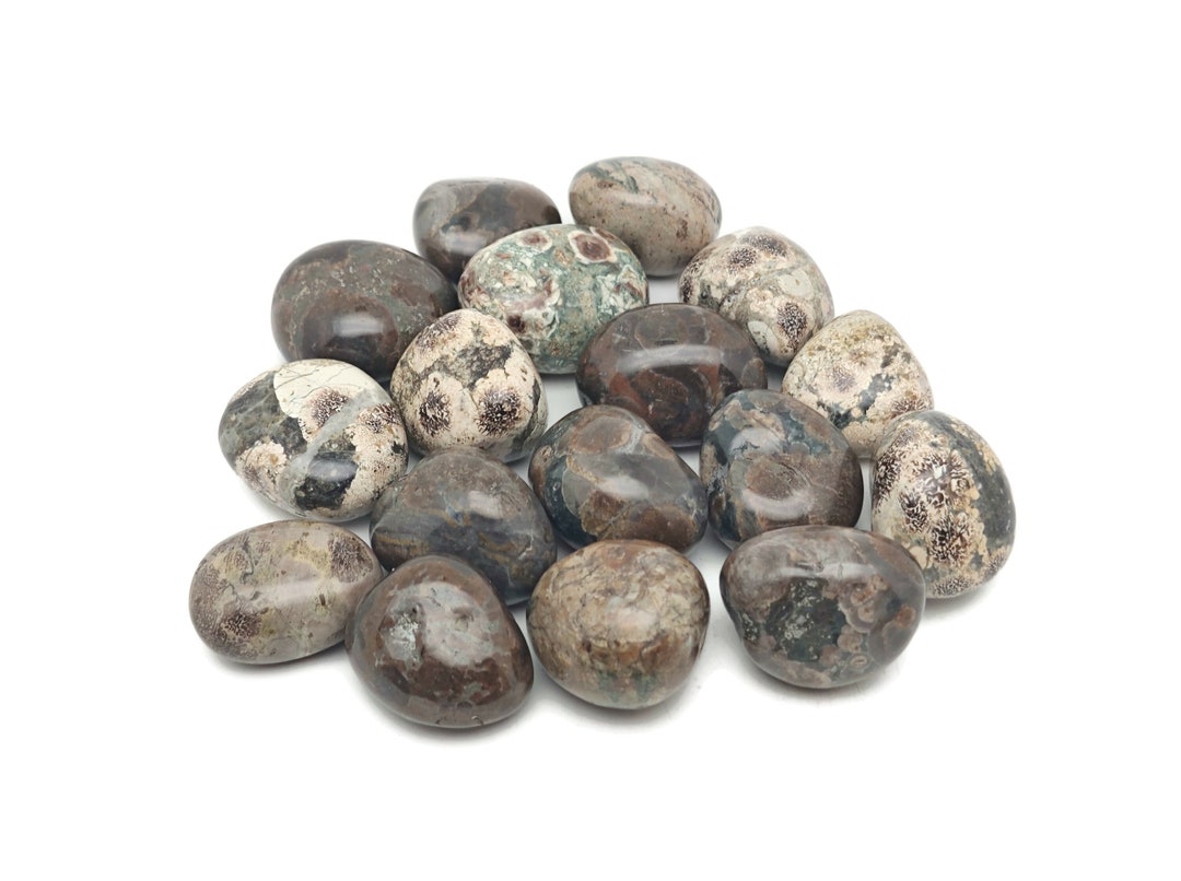 Sakura Agate Tumbled Stone – Sakura Cherry Blossom Crystal – Protection ...