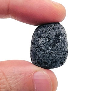Lava Tumbled Stone - Natural Lava Stone Crystal Gemstone - Polished ...