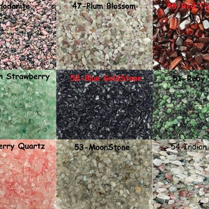 Crystal Chips – Gemstone Chips – Crystal Semi Tumbled Chips - Bulk ...