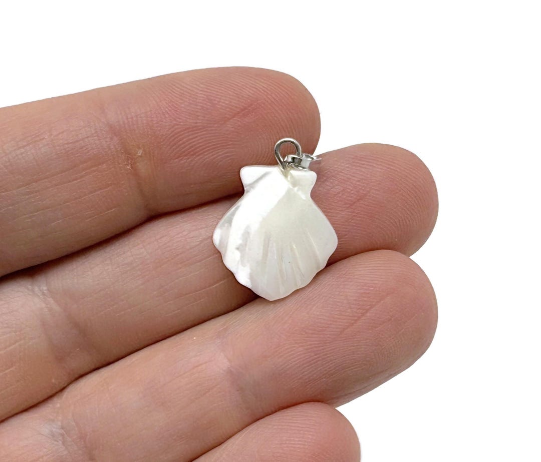 Natural Pearl Shell Pendant - Crystals Pendant Healing - Sea Shell ...